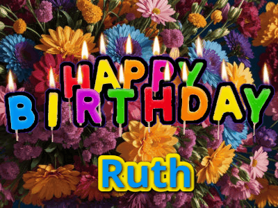 Happy Birthday Ruth GIF 37