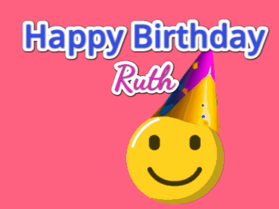 Happy Birthday Ruth GIF 96