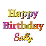 Happy Birthday Sally GIFs