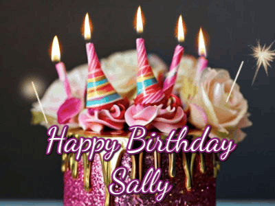 Happy Birthday Sally GIF 163