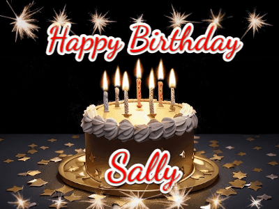 Happy Birthday Sally GIF 42