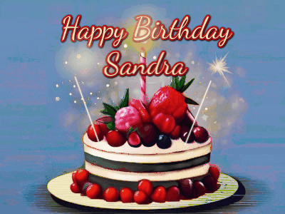 Happy Birthday Sandra GIF 55
