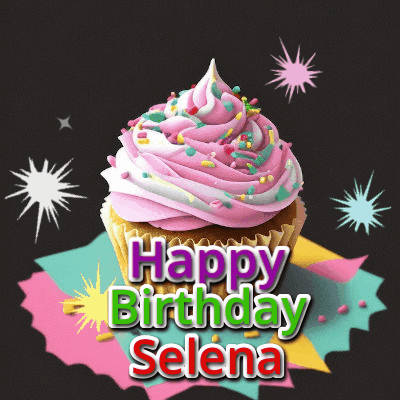 Happy Birthday Selena GIF 76