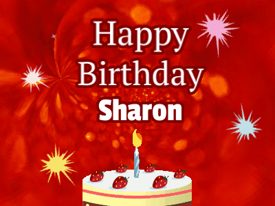 Happy Birthday Sharon GIF 14
