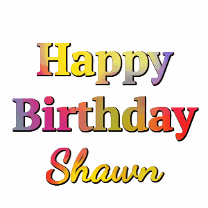 Happy Birthday Shawn GIF 153