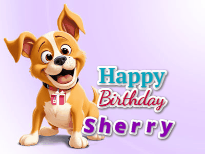 Happy Birthday Sherry GIF 106