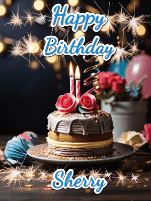 Happy Birthday Sherry GIF 58