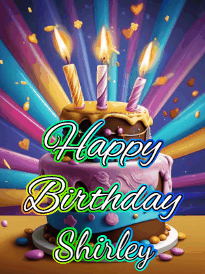 Happy Birthday Shirley GIF 110