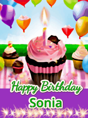 Happy Birthday Sonia GIF 86