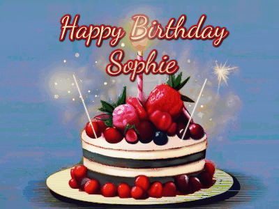 Happy Birthday Sophie GIF 55