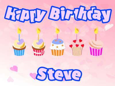 Happy Birthday Steve GIF 117