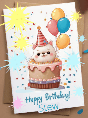 Happy Birthday Stew GIF 138