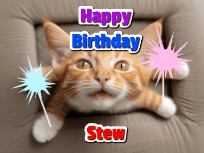 Happy Birthday Stew GIF 36