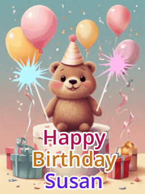 Happy Birthday Susan GIF 106