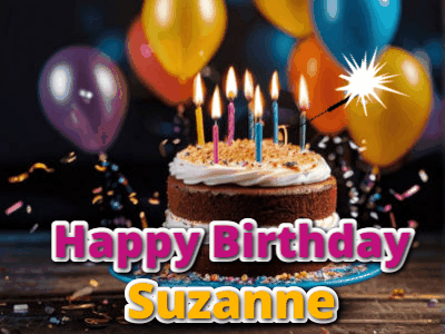 Happy Birthday Suzanne GIF 21
