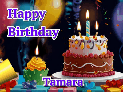 Happy Birthday Tamara GIF 91