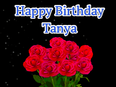 Happy Birthday Tanya GIF 137