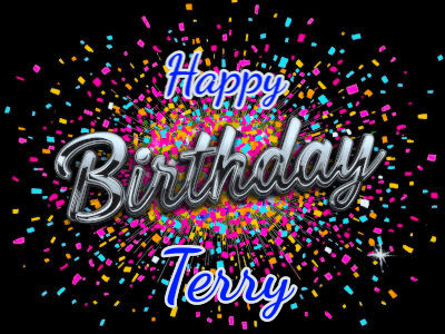 Happy Birthday Terry GIF 158
