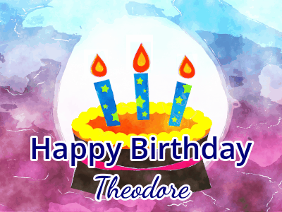 Happy Birthday Theodore GIF 122