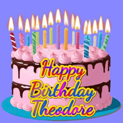 Happy Birthday Theodore GIF 95