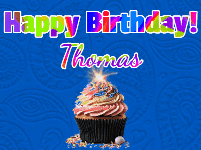 Happy Birthday Thomas GIF 138