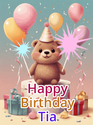 Happy Birthday Tia GIF 107
