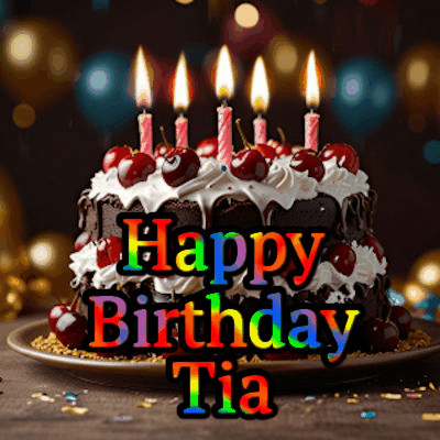 Happy Birthday Tia GIF 150