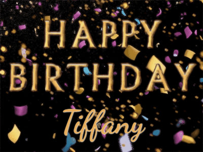 Happy Birthday Tiffany GIF 132