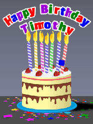 Happy Birthday Timothy GIFs