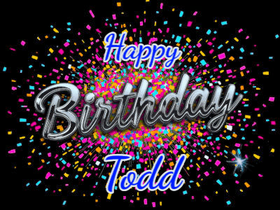 Happy Birthday Todd GIF 159
