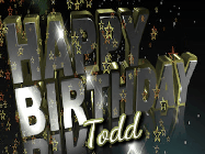 Happy Birthday Todd GIFs