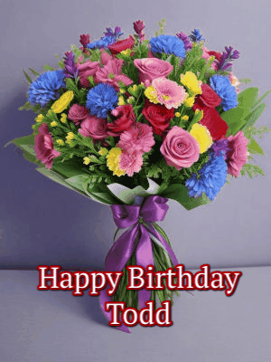 Happy Birthday Todd GIF 45
