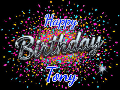 Happy Birthday Tony GIF 158