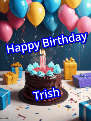 Happy Birthday Trish GIF 95