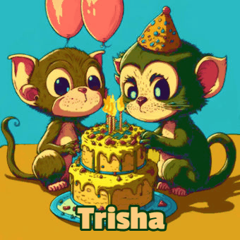 Happy Birthday Trisha GIF 127