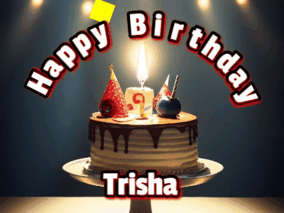 Happy Birthday Trisha GIF 26