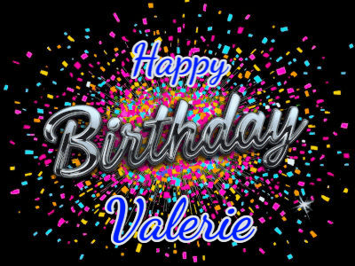 Happy Birthday Valerie GIF 159
