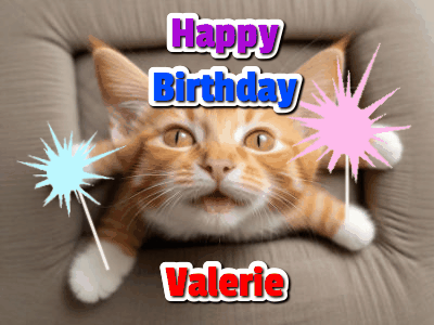 Happy Birthday Valerie GIF 36