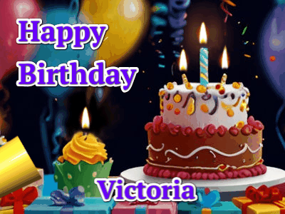 Happy Birthday Victoria GIF 90