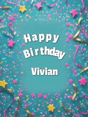 Happy Birthday Vivian GIF 81