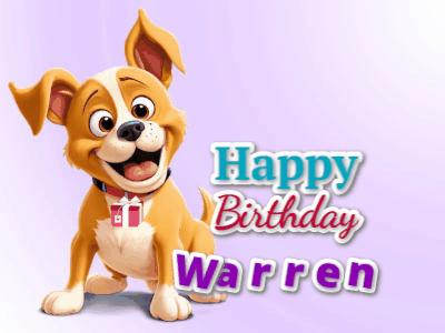 Happy Birthday Warren GIF 105