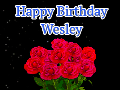 Happy Birthday Wesley GIF 135