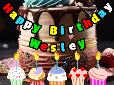 Happy Birthday Wesley GIF 136