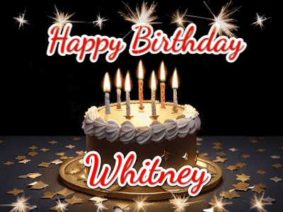 Happy Birthday Whitney GIF 40