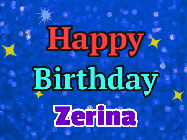 Happy Birthday Zerina GIFs